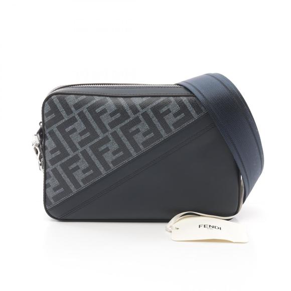 Fendi | Bags | Fendi Diagonal Camera Case Zucca Shoulder Bag Leather ...